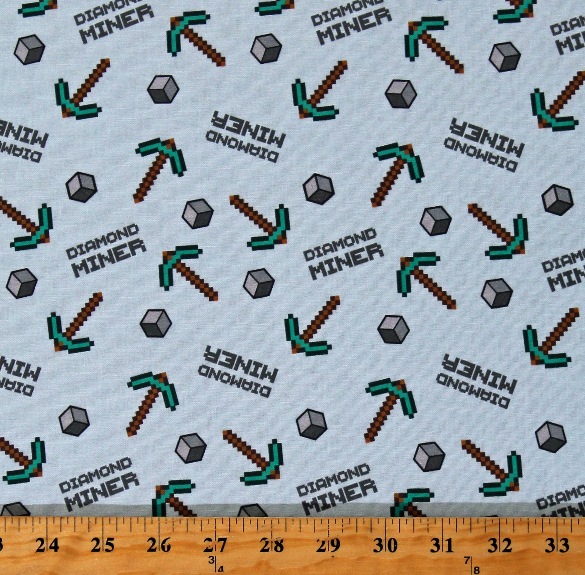 Minecraft Diamond Tools Wallpaper