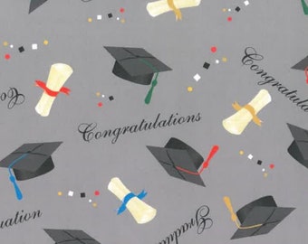 Graduation Cotton Fabric - Etsy