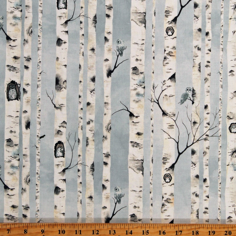 Birch Tree Owl - Etsy