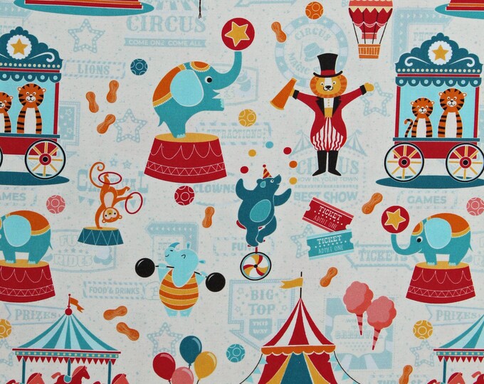 Circus Performers Fabric Circus Performers Limited Color Palette Circus ...
