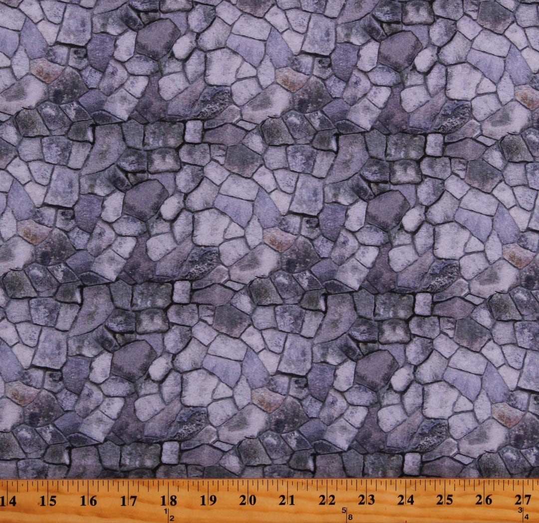 Cotton Natural Textures Cobblestones Stones Rocks Roads Landscapes Grey ...