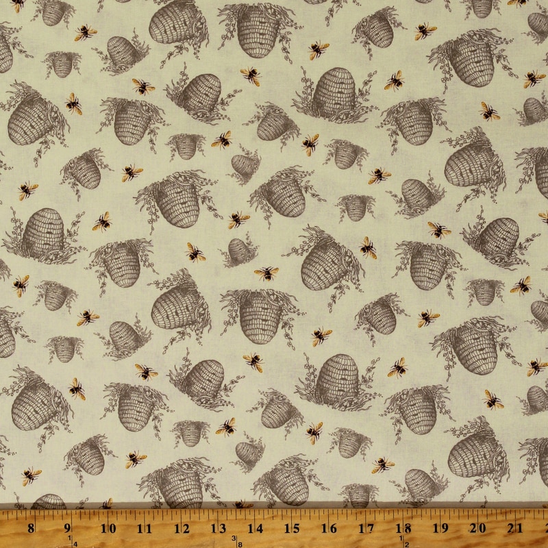 Honey Bee Fabric - Etsy