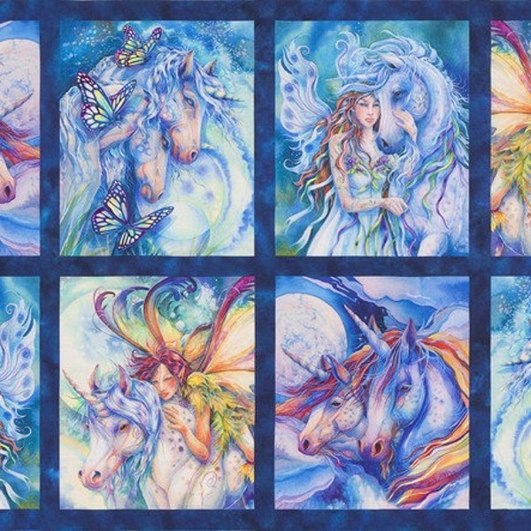 Unicorn Fabric Panel - Etsy