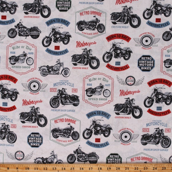 Motorcycle Fabric - Etsy