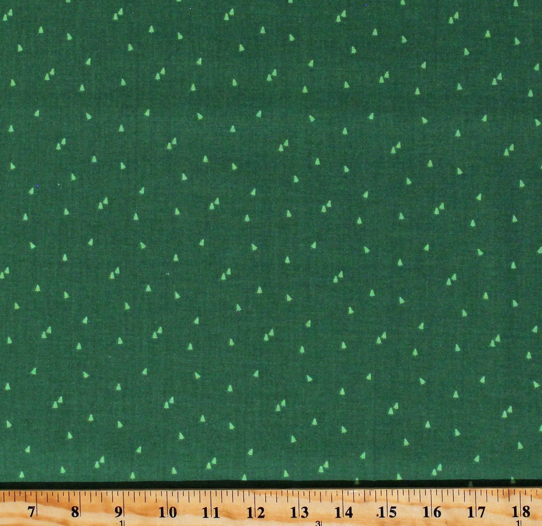 Cotton Pine Trees Winter Holidays Christmas Seasonal Basics Green ...