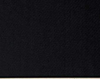 Black Wool Fabric - Etsy