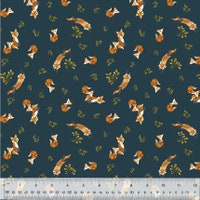Fox Fabric - Etsy