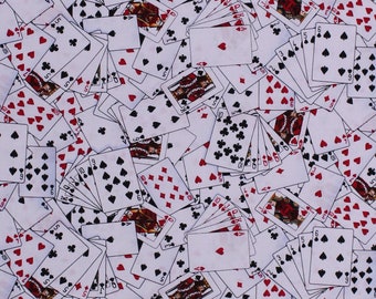 Playing Cards Fabric the Whole Deck in Western by Mag-o - Etsy