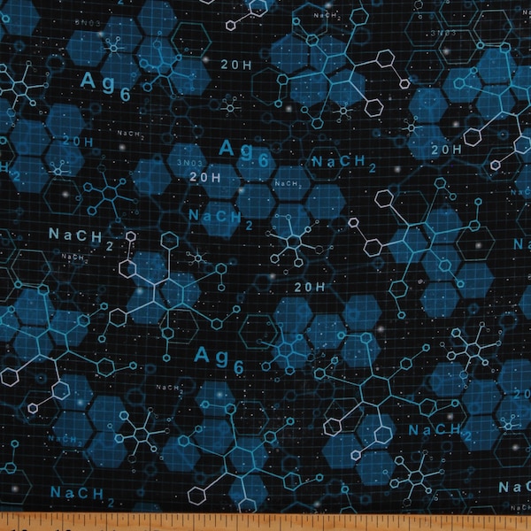 Atomic Print Fabric - Etsy