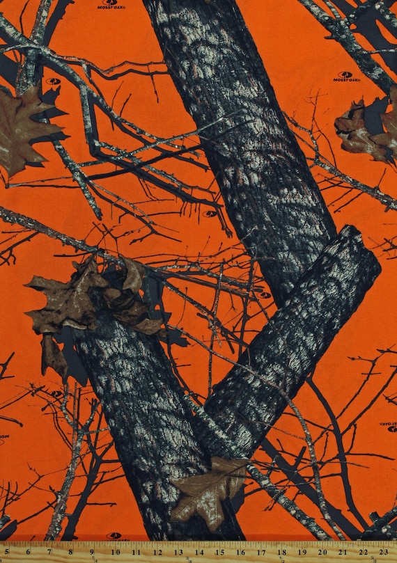 Mossy Oak Blaze Orange Camo Wallpaper