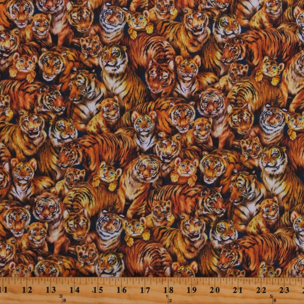 Tigers Fabric - Etsy