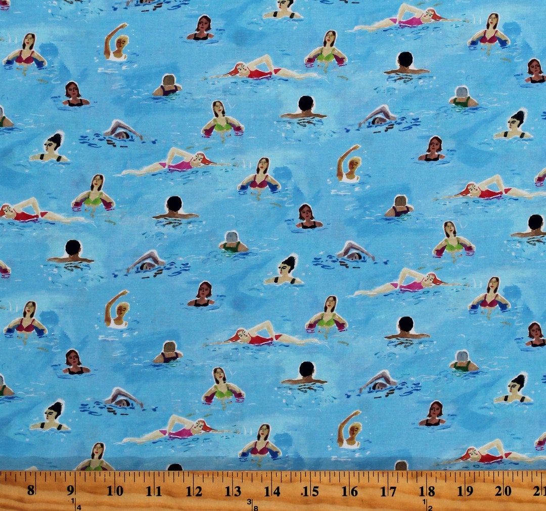 Cotton Swimmers People Swimming Water Summer Vacation Chasing the Sun ...