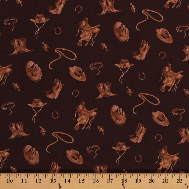 Western Fabric - Etsy