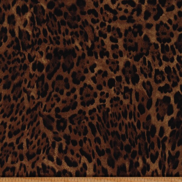 Leopard Fabric - Etsy