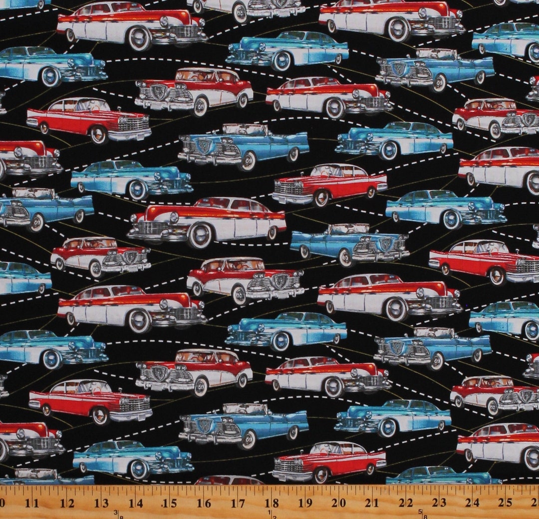 Cotton Antique Cars Transportation Travel Across Country Life's A Kick ...