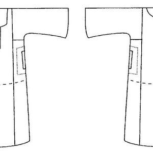 Folkwear 104 Egyptian Shirt Egypt Galabia Robe Jellabiya Sewing Pattern ...