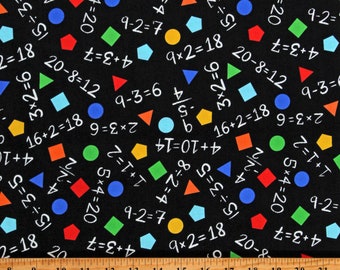 Classroom Doodles Fabric Doodled School Supplies by Pennycandy Back to ...