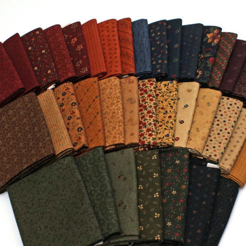 Vintage Fat Quarter Lot - Etsy