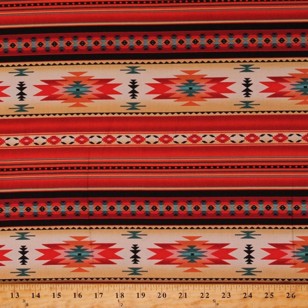 Aztec Flannel Fabric - Etsy