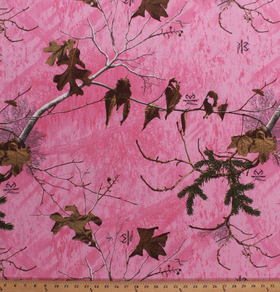 Realtree Pink Camo Wall Border