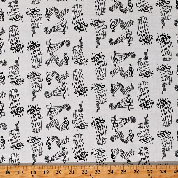 Music Theme Fabric - Etsy