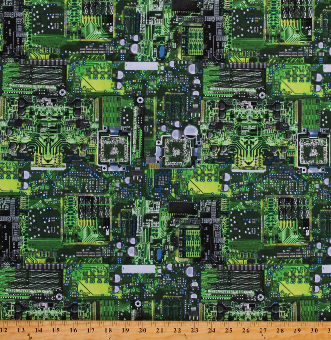 Cotton Computer Technology Digital Cotton Fabric Print by the Yard ...