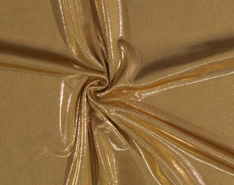 Gold Mystique Sparkle Spandex 4 Way Stretch Fabric BTY 60 - Etsy