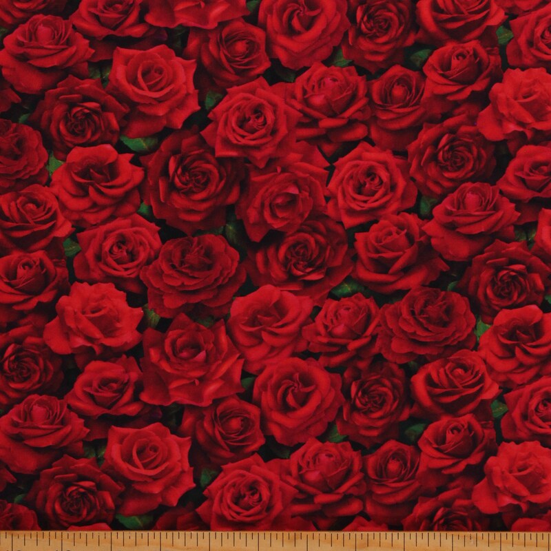 Rose Fabric - Etsy