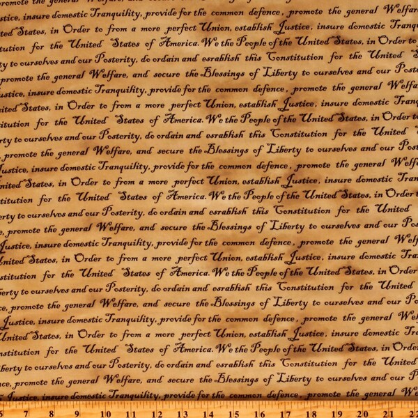 Constitution Fabric - Etsy