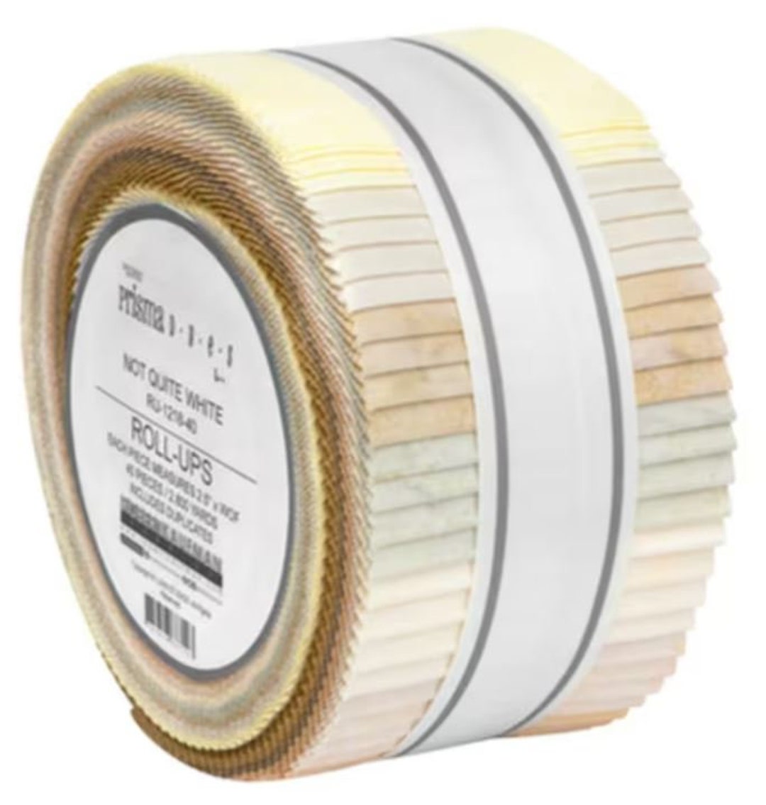 Jelly Roll - Artisan Batiks Prisma Dyes Not Quite White Robert Kaufman ...