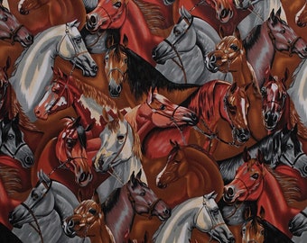 Preppy Ponies Fabric Lilly's Spring Ponies by Clpourlamaison Preppy ...