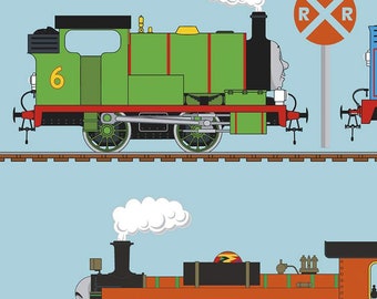 Thomas The Tank Engine Side View