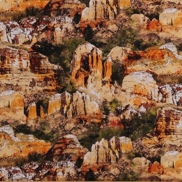 Nature Fabric by the Yard - Etsy