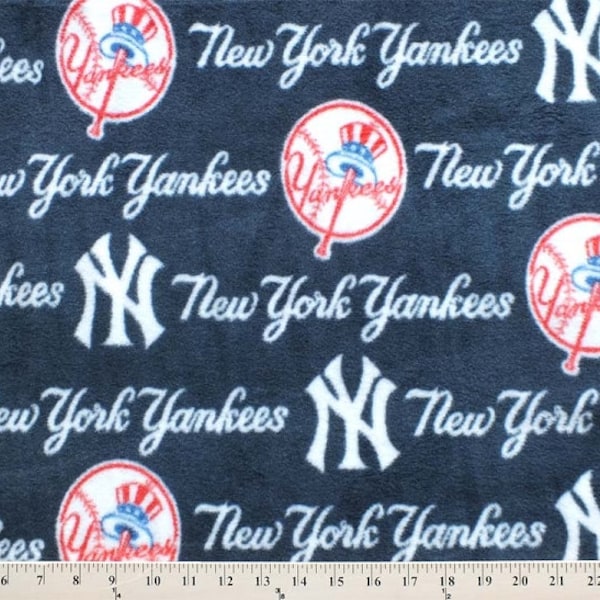 New York Yankees Fabric - Etsy