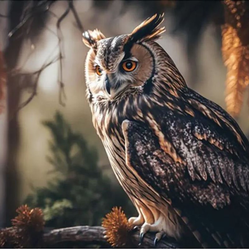 White Owls Fabric Panels - Etsy