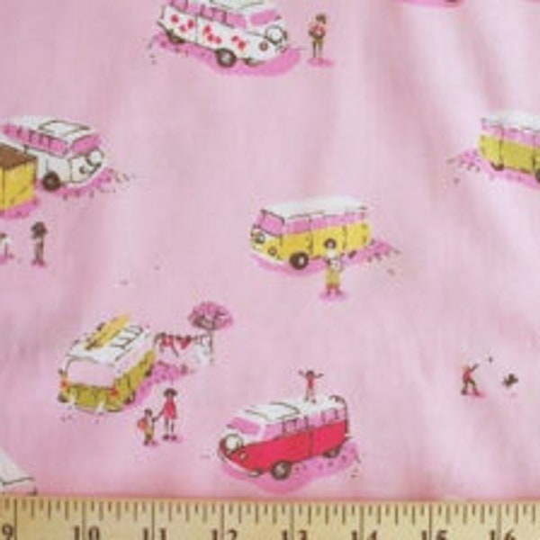 Vw Bus Fabric - Etsy