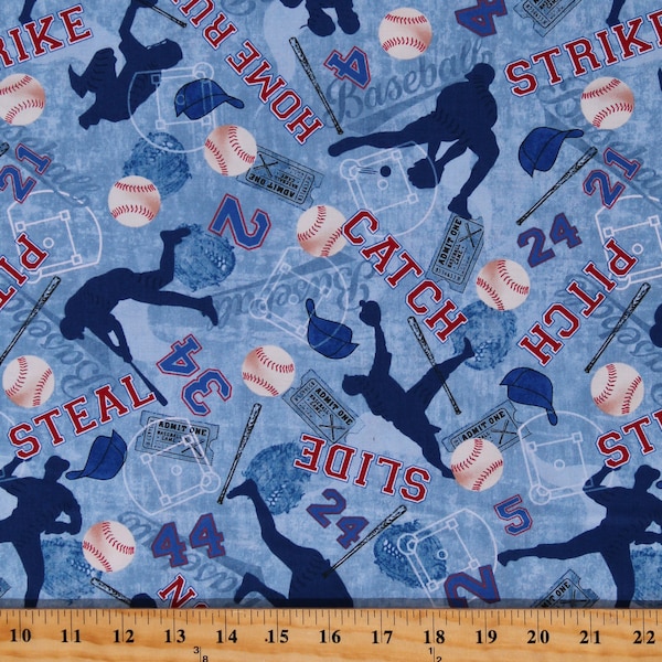 Baseball Fabric - Etsy