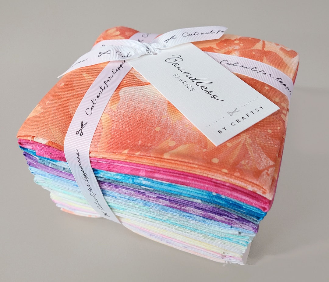 Fat Quarter Bundle - Reflections Botanicals Flowers Floral Multi-color ...