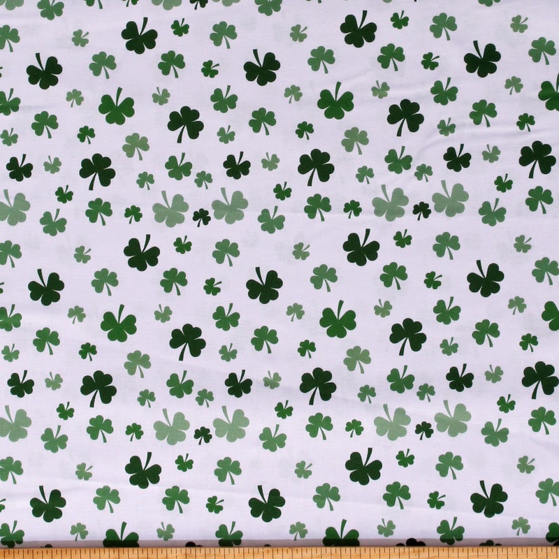 Shamrock Fabric - Etsy