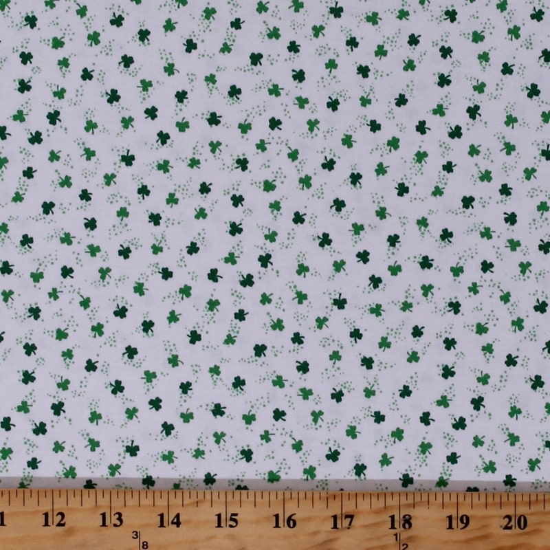 Shamrock Fabric - Etsy
