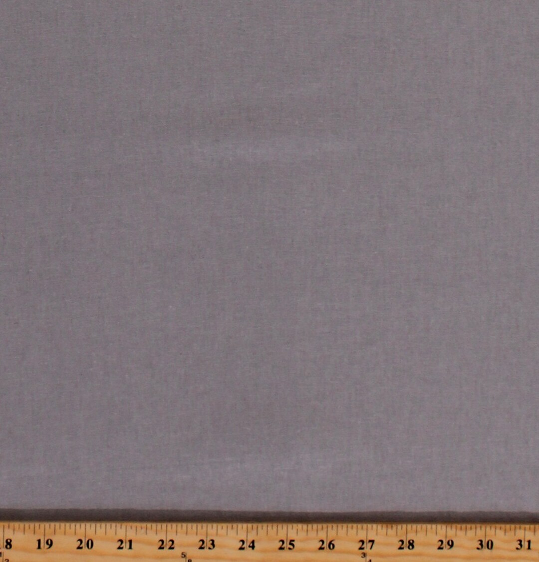 Linen Blend Solid Gray 52" Wide Linen/rayon Fabric by the Yard (DT-4458 ...
