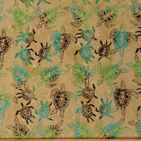 Land and Sea Turtles Fabric - Etsy