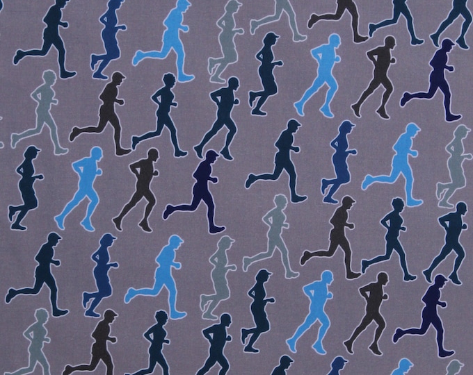Marathon Runners Fabric Runners by Landpenguin Athletic Marathon Sports ...
