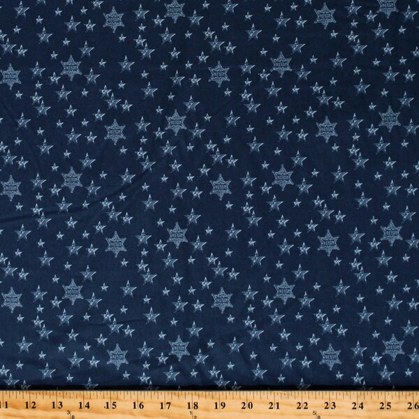 Sheriff Fabric - Etsy