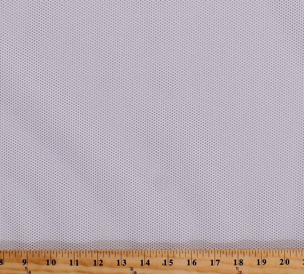 60" White Athletic Mesh Polyester Fabric by the Yard (9189H-8M) D181.12 ...