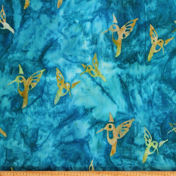 Hummingbird Fabric - Etsy