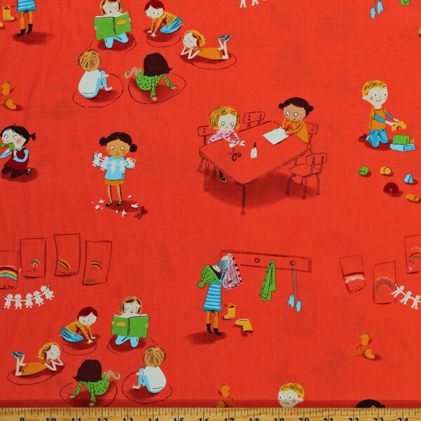 Kindergarten Fabric - Etsy