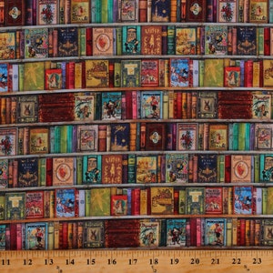 Cotton Library Books Covers Authentic Antique-look Classic - Etsy