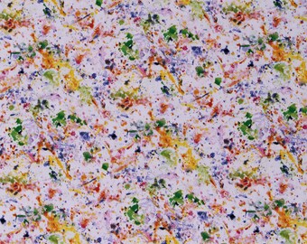 Paint Splatter Fabric | Etsy