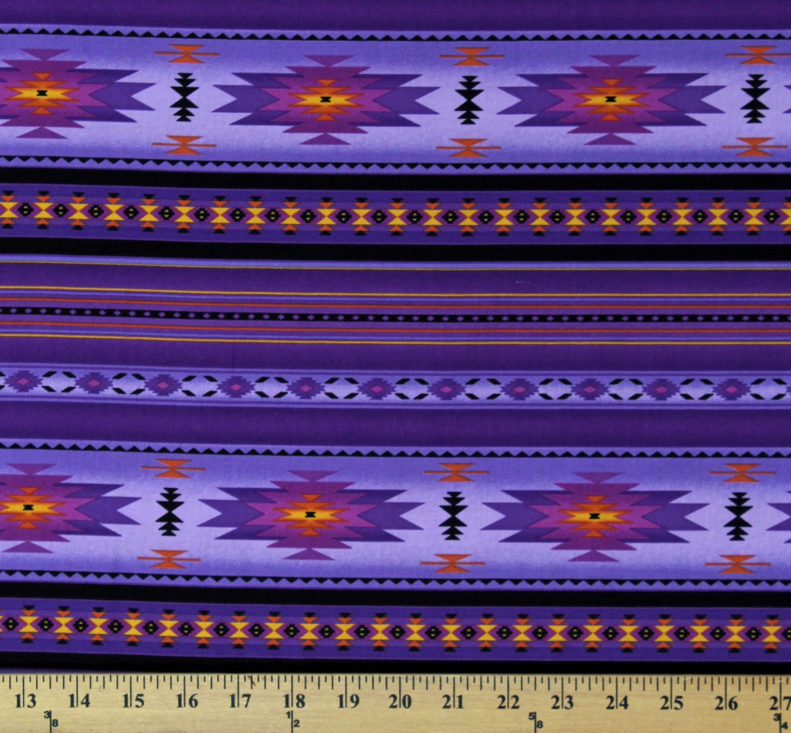 Purple Aztec Prints